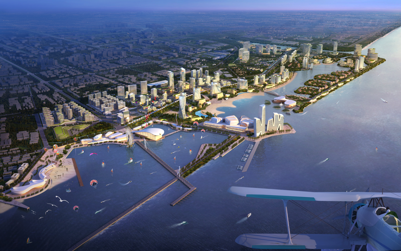 Urban Design of Shanghai Jinshan Coastal Area - RMJM